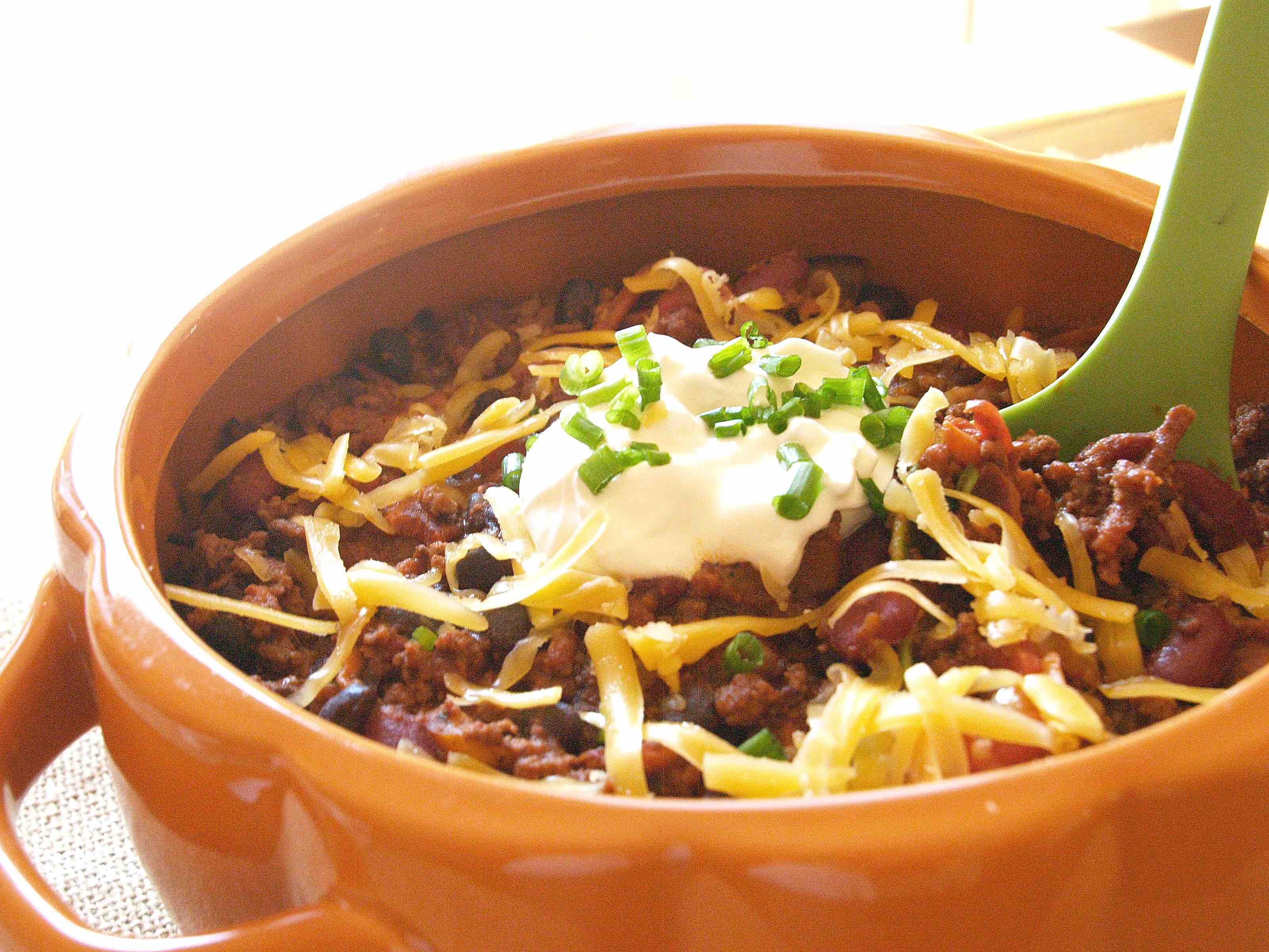 Everything Fall Chili | Romancing The Onion